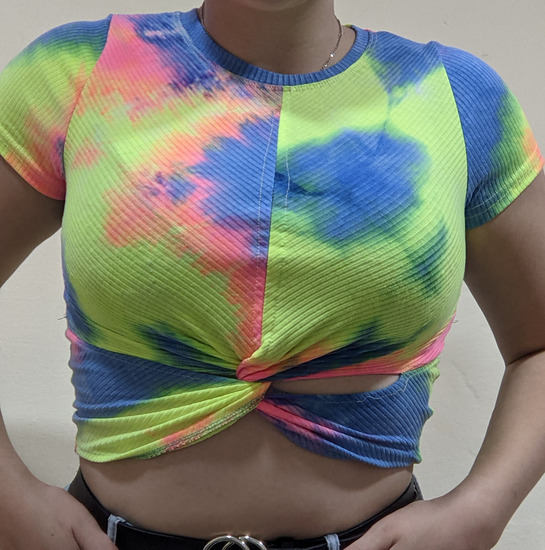 Šareni Crop Top