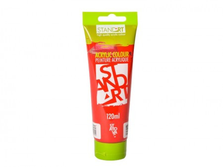 StandArt akrilna boja, permanent red, 120ml ( 641240 )