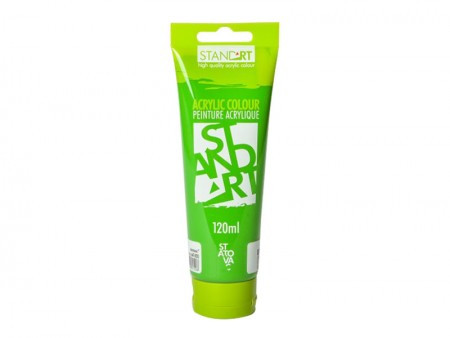 StandArt akrilna boja, light green permanent, 120ml ( 641420 )