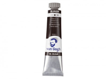 Van Gogh oil, uljana boja, ivory black, 701, 40ml ( 684701 )