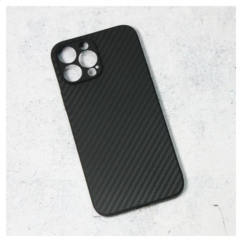 Maskica Carbon fiber za iPhone 13 Pro Max 6.7 crna