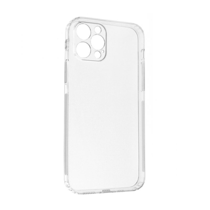 Maskica silikonska Ultra Thin with pluggy za iPhone 12 Pro 6.1 transparent