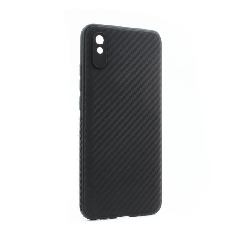 Maskica Carbon fiber za Xiaomi Redmi 9A crna