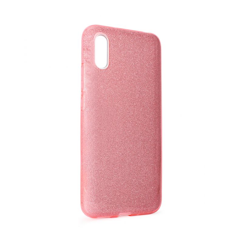 Maskica Crystal Dust za Xiaomi Redmi 9A roze