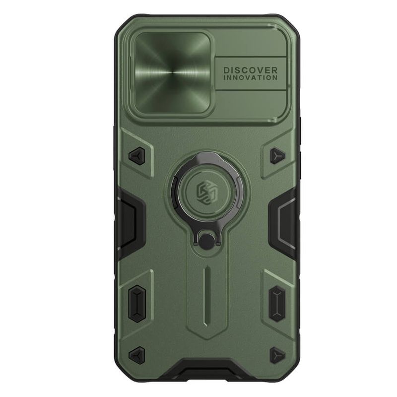 Maskica Nillkin CamShield Armor za iPhone 13 Pro 6.1 zelena