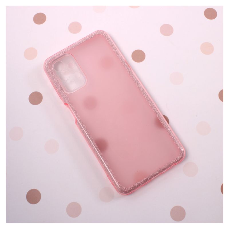 Maskica Crystal Cut za Samsung A326B Galaxy A32 5G roze