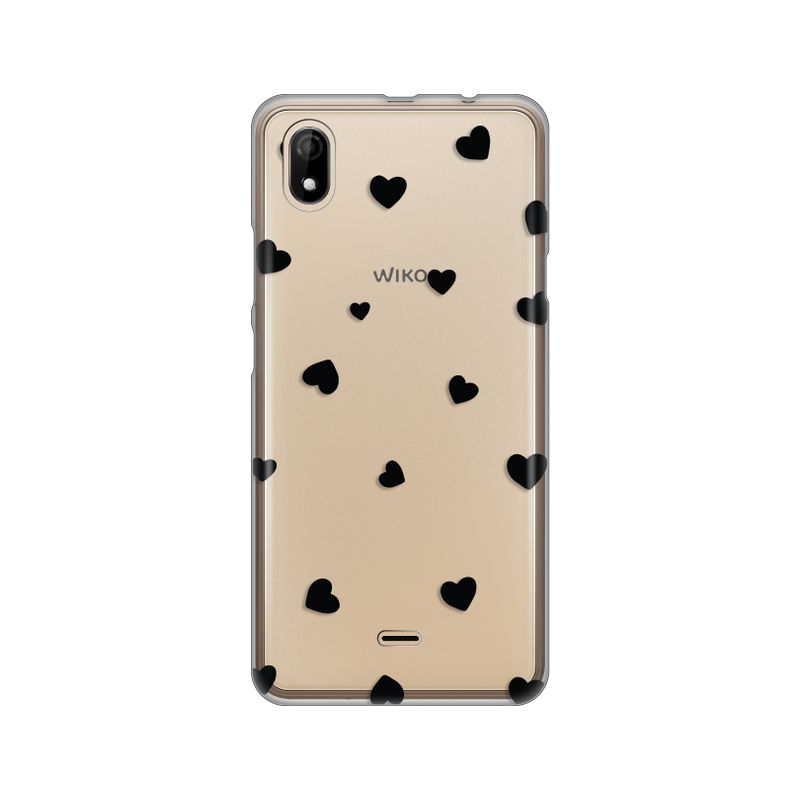 Maskica Silikonska Print Skin za Wiko Y61 Hearts