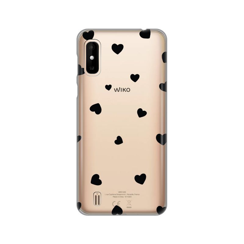 Maskica Silikonska Print Skin za Wiko Y81 Hearts