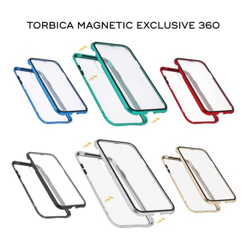 Maskica Magnetic exclusive 360 za Huawei P30 Lite plava