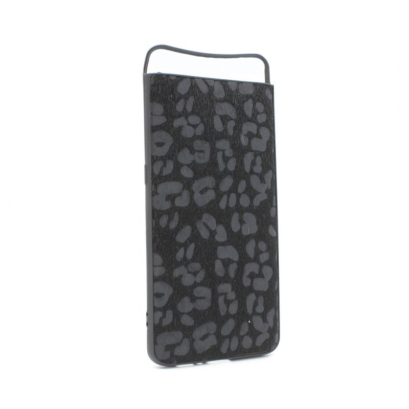 Maskica Leopard shell za Samsung A805F Galaxy A80 crna