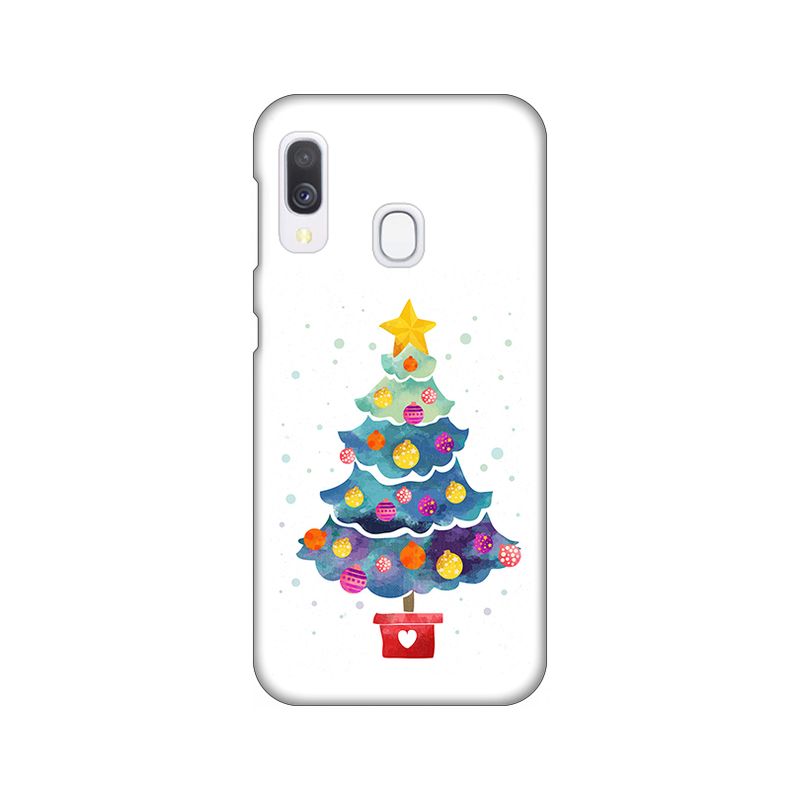 Maskica Silikonska Print za Samsung A202F Galaxy A20e Christmas Tree