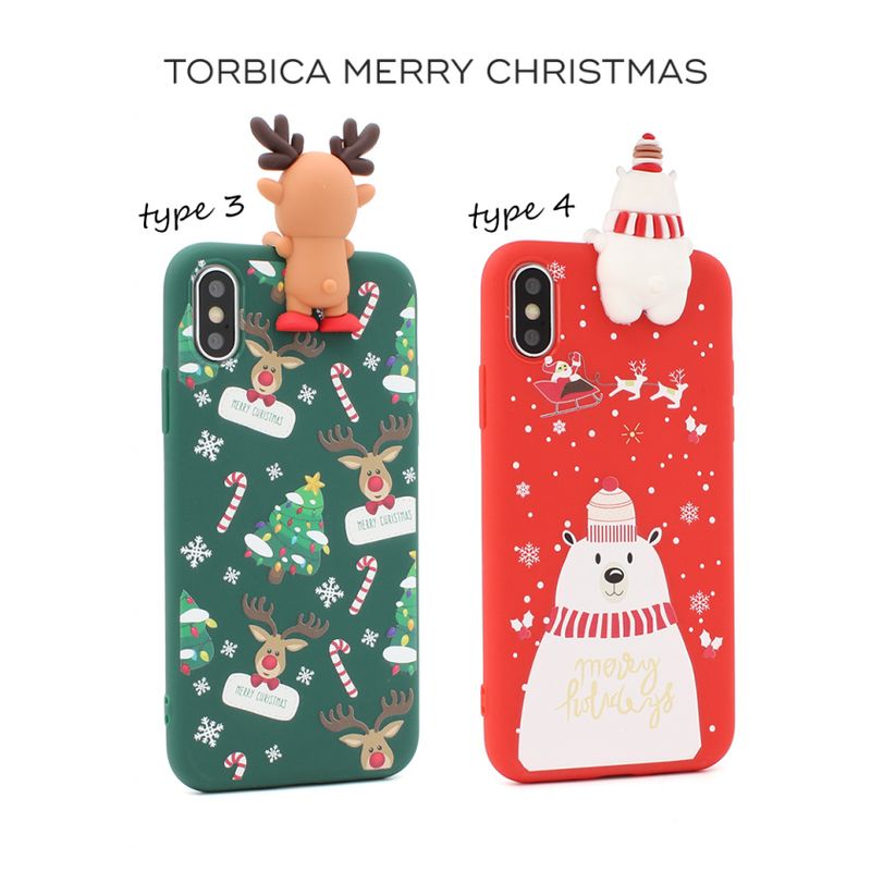 Maskica Merry Christmas za iPhone XR type 4