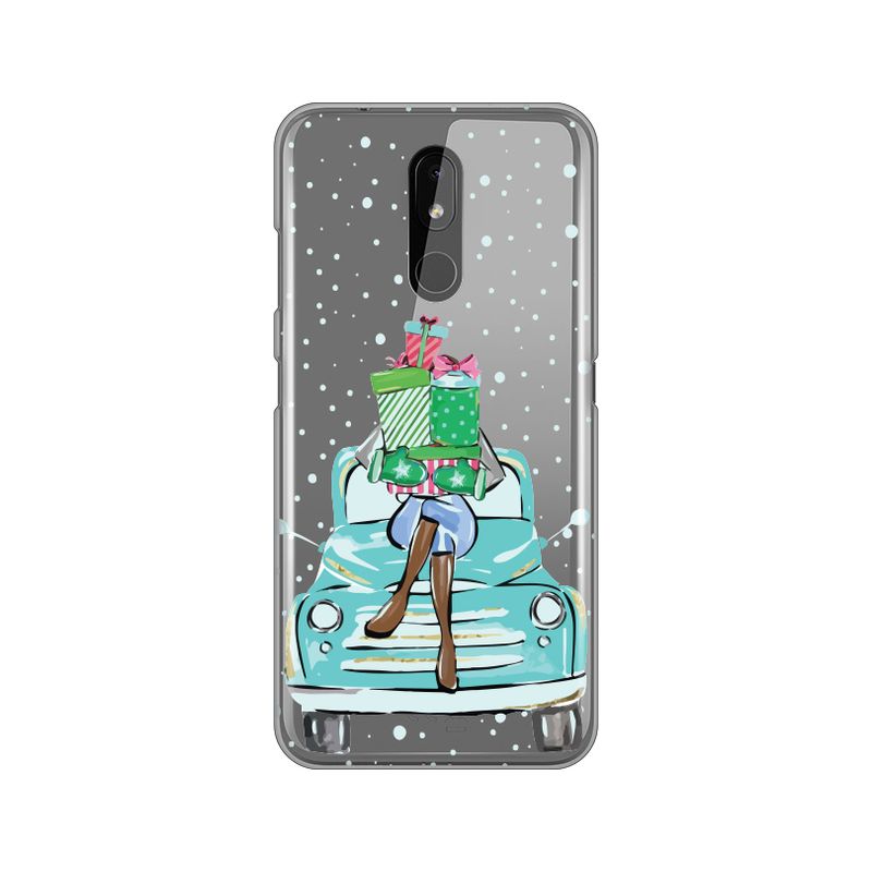 Maskica Silikonska Print Skin za Nokia 3.2 Christmas Ride