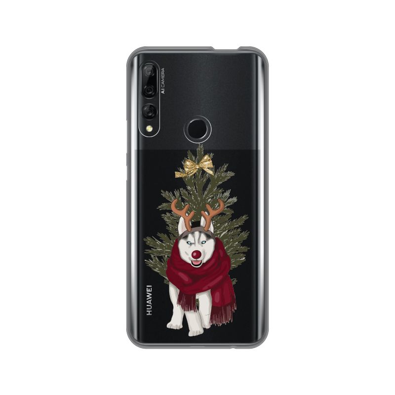 Maskica Silikonska Print Skin za Huawei P smart Z/Y9 Prime 2019/Honor 9X (EU) Christmas Time