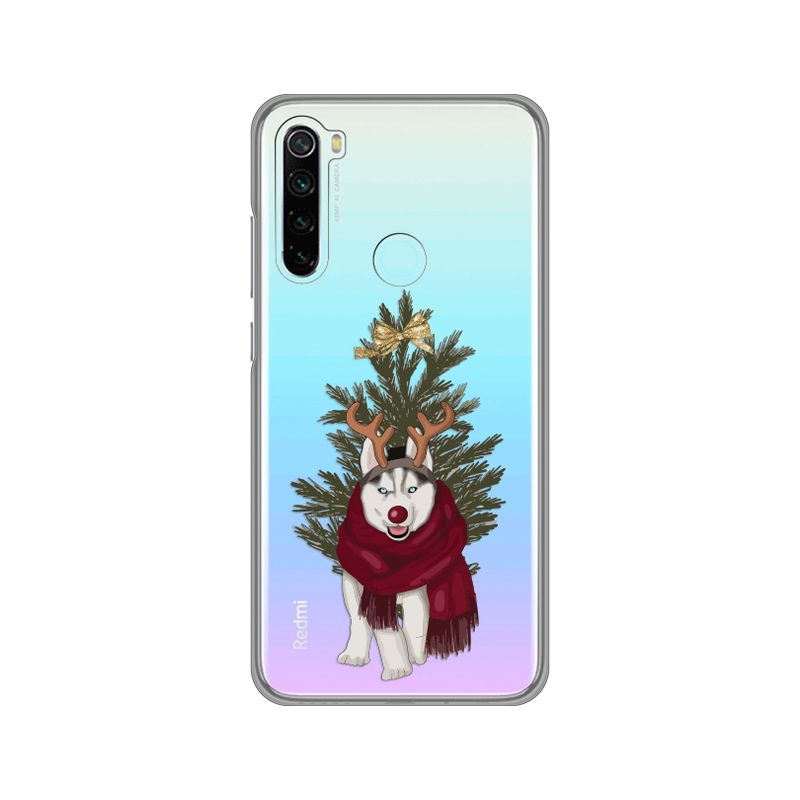 Maskica Silikonska Print Skin za Xiaomi Redmi Note 8 Christmas Time