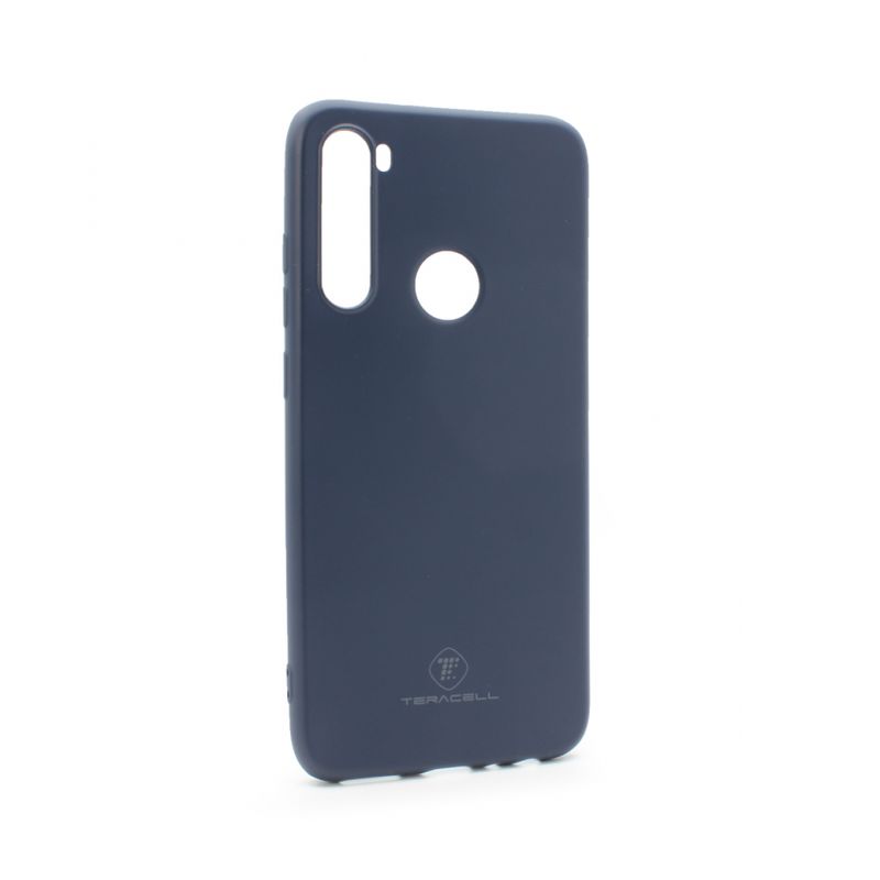 Maskica Teracell Giulietta za Xiaomi Redmi Note 8 mat tamno plava