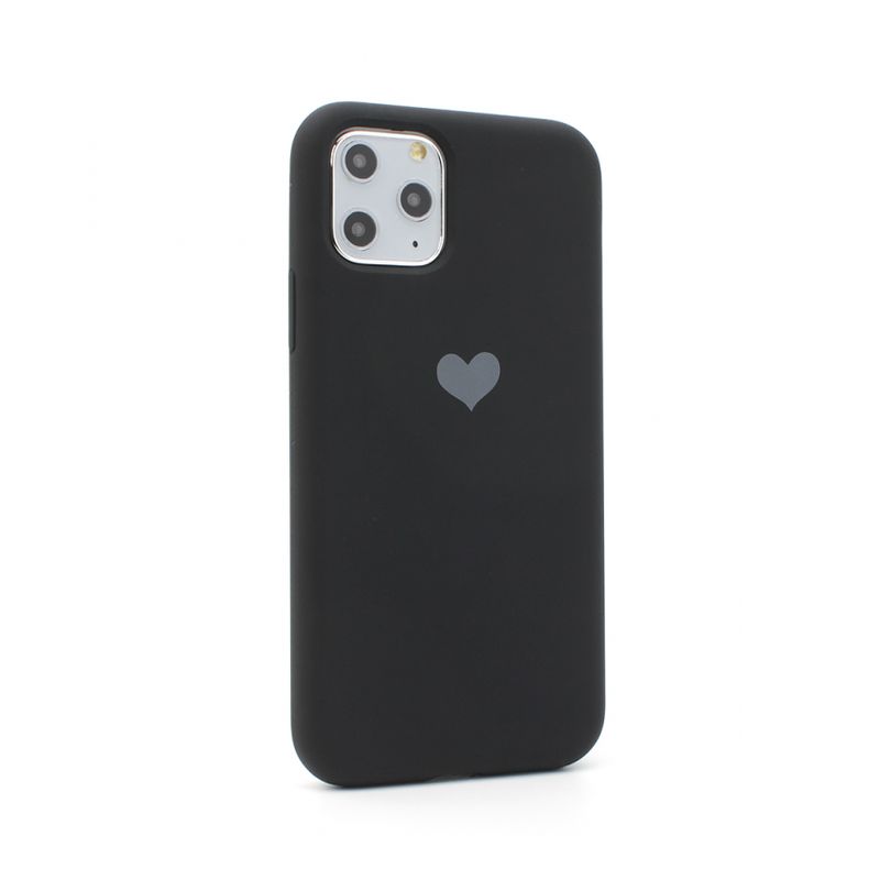 Maskica Heart za iPhone 11 Pro 5.8 crna