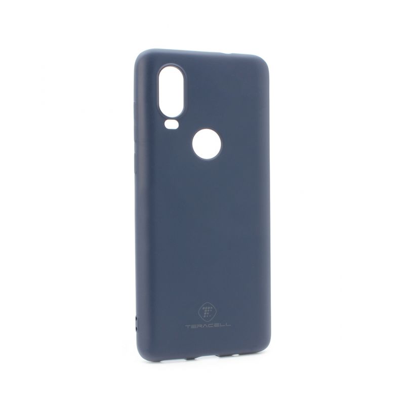 Maskica Teracell Giulietta za Motorola One Vision/P40 mat tamno plava