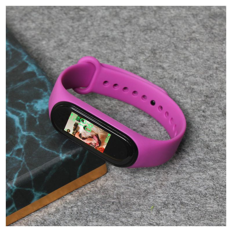 Narukvica za smart watch Xiaomi Mi Band M3/M4 ljubicasta