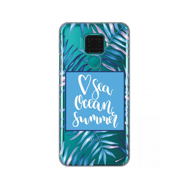 Maskica Silikonska Print Skin za Huawei Mate 30 Lite/Nova 5i Pro Sea Ocean Summer