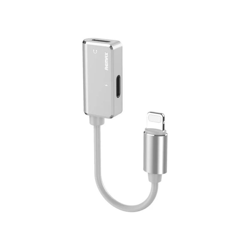 Adapter REMAX za slusalice I punjenje iPhone RL-LA02i beli