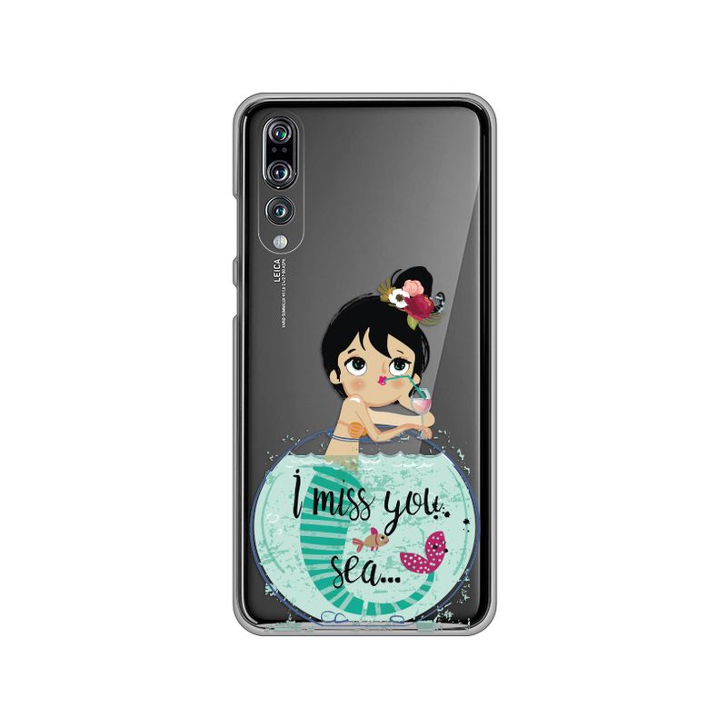 Maskica Silikonska Print Skin za Huawei P30 I Miss Sea