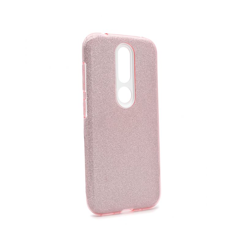Maskica Crystal Dust za Nokia 4.2 roze