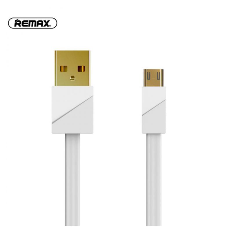 Data kabl REMAX Gold Plating QC 3A RC-048m micro USB beli 1m