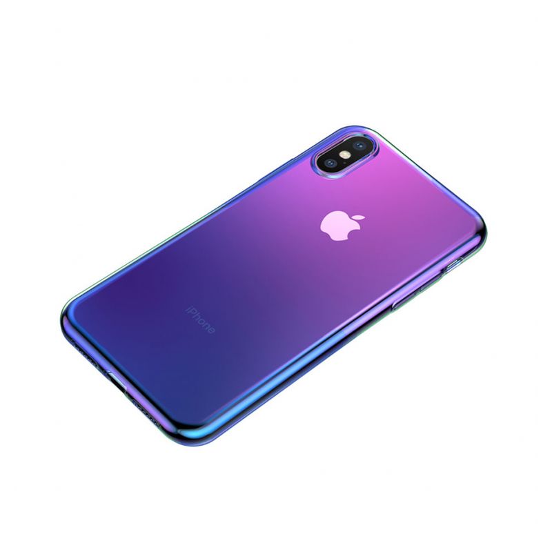 Maskica Baseus Glow za iPhone XS crna