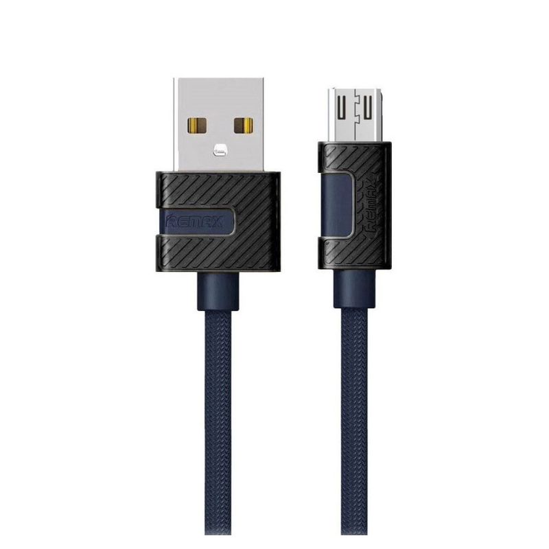 Data kabl REMAX Metal RC-089m micro USB plavi 1m