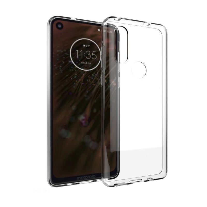 Maskica silikonska Ultra Thin za Motorola Moto P40/One Vision transparent