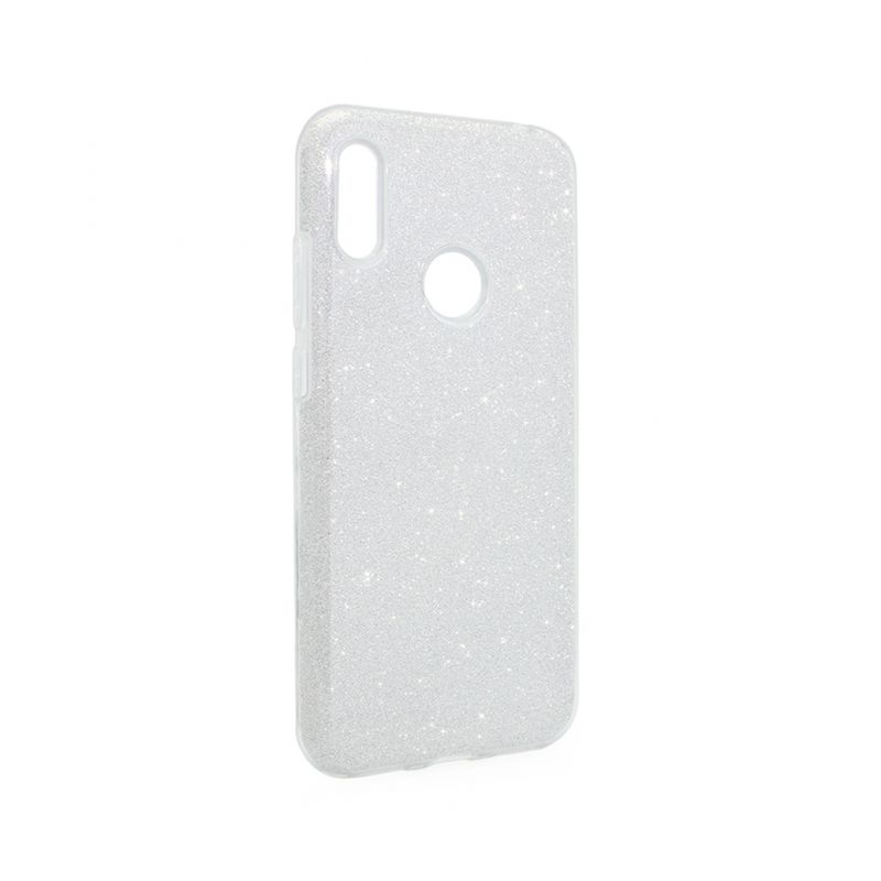 Maskica Crystal Dust za Huawei Y6 2019 /Honor 8A srebrna