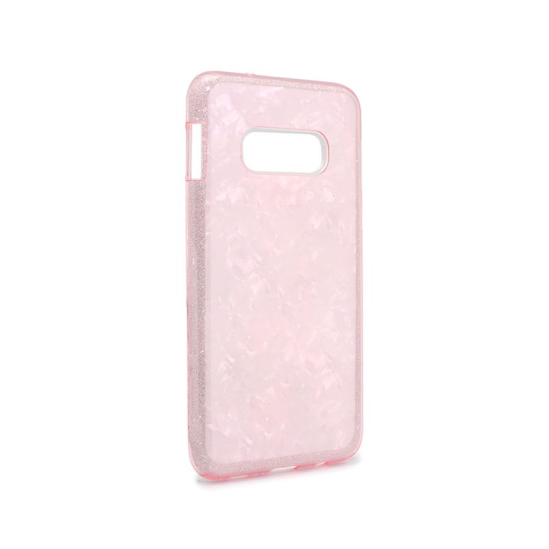 Maskica Crystal cut za Samsung G970 S10e roze