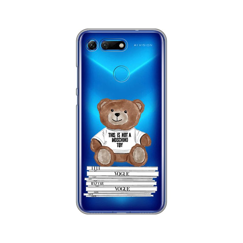 Maskica Silikonska Print Skin za Huawei Honor View 20 Fashion Bear