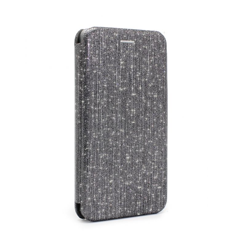 Maskica Flip Crystal za Samsung J610FN Galaxy J6 Plus crna
