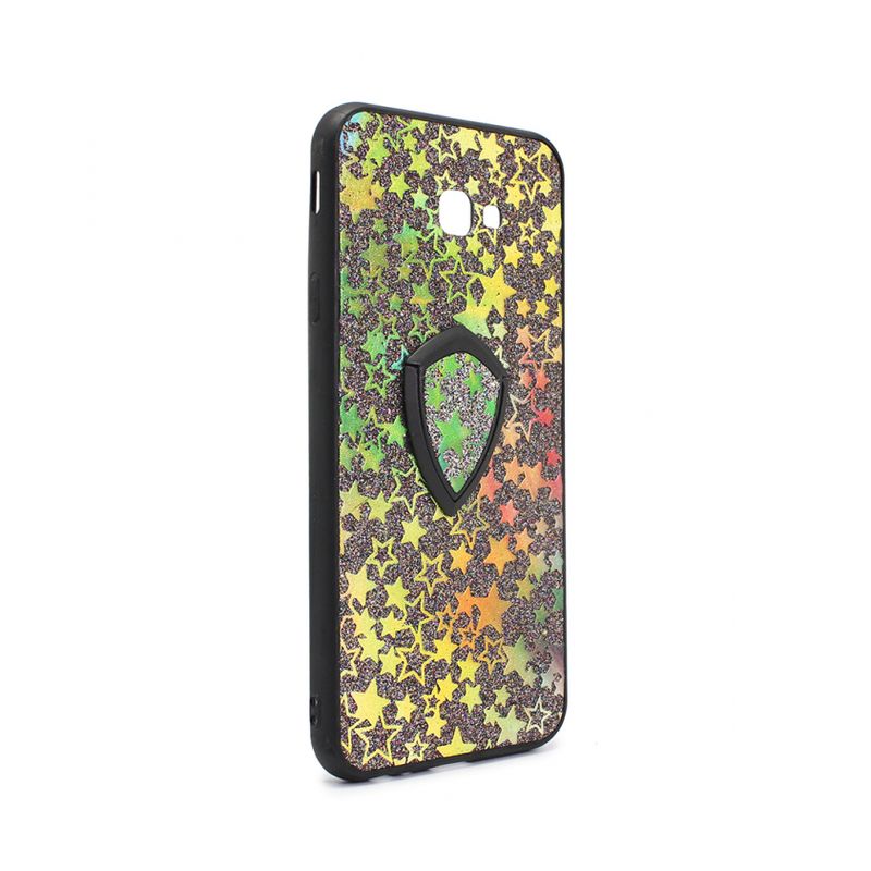 Maskica Colorful Star za Samsung J415FN Galaxy J4 Plus + holder crna