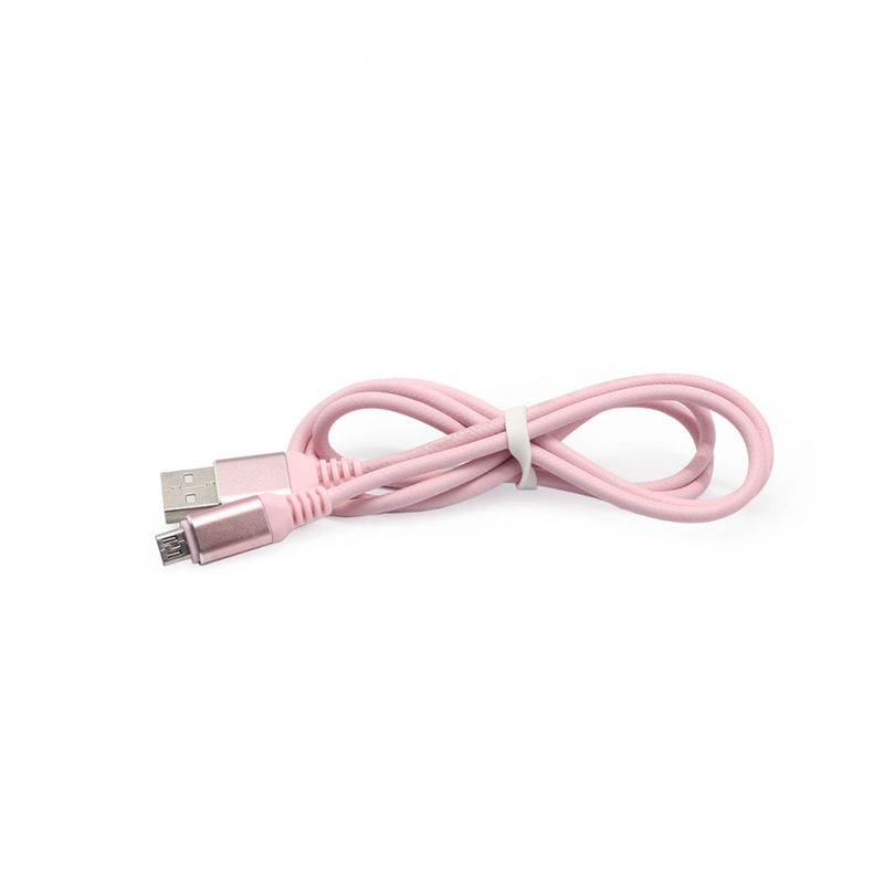 Data kabl Fashion micro USB pink 1m
