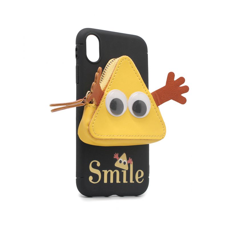 Maskica Smile za iPhone XR crna