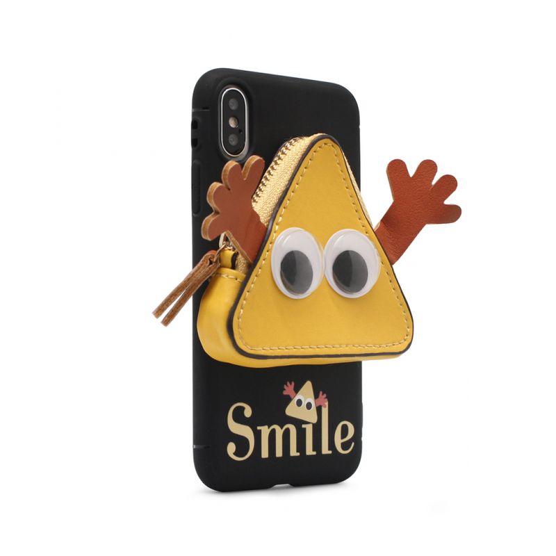 Maskica Smile za iPhone X/XS crna