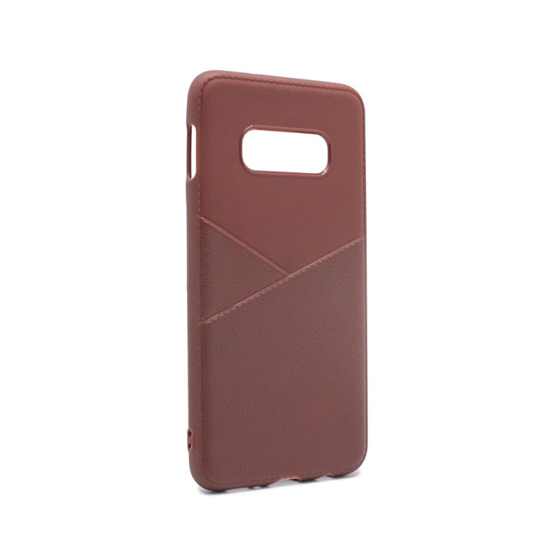 Maskica Y-Leather za Samsung G970 S10e braon