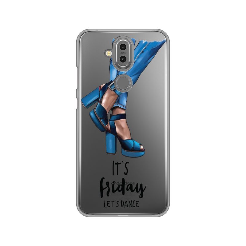 Maskica Silikonska print Skin za Nokia 8.1/X7 Its Friday Quote