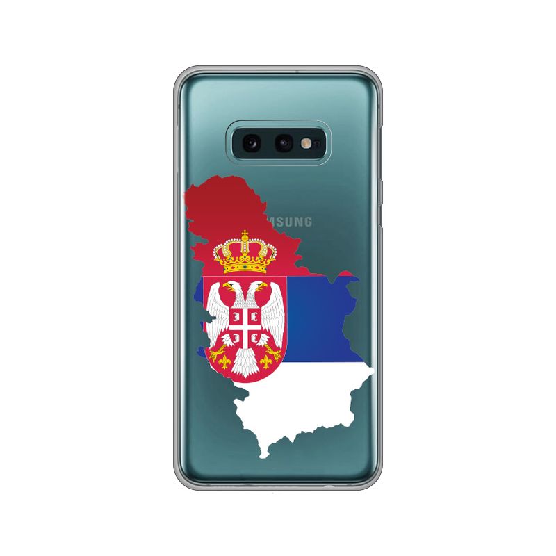 Maskica Silikonska Print Skin za Samsung G970 S10e Serbia Map