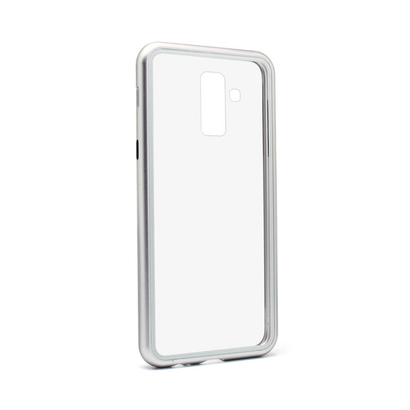 Maskica Magnetic za Samsung J810F Galaxy J8 2018 (EU) srebrna