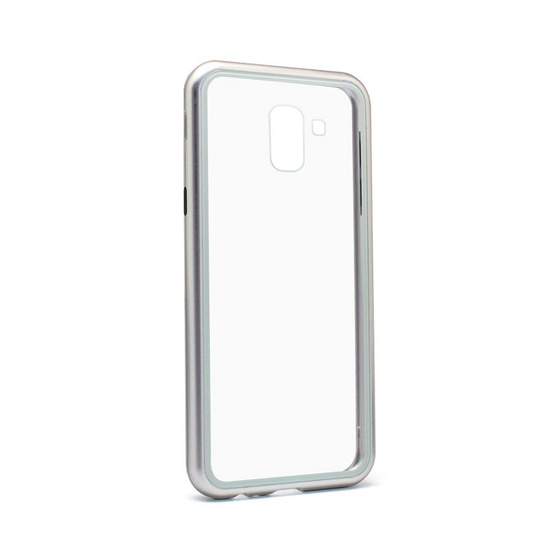 Maskica Magnetic za Samsung J600F Galaxy J6 2018 (EU) srebrna