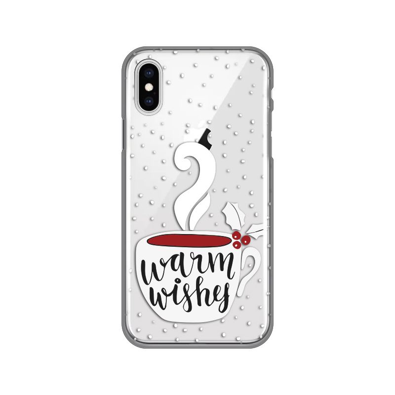 Maskica Silikonska Print Skin za iPhone XS Warm Wishes