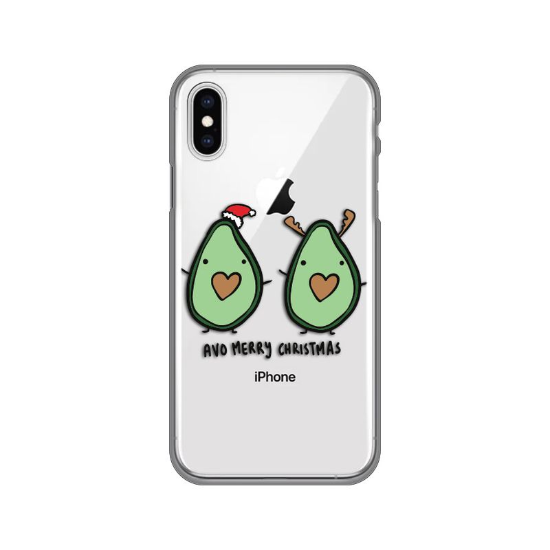 Maskica Silikonska Print Skin za iPhone XS Avo Merry Christmas