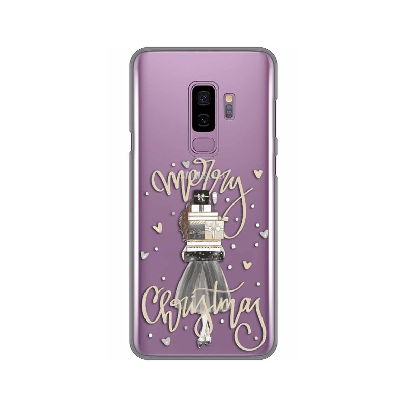 Maskica Silikonska Print Skin za Samsung G965 S9 Plus Christmas Girl