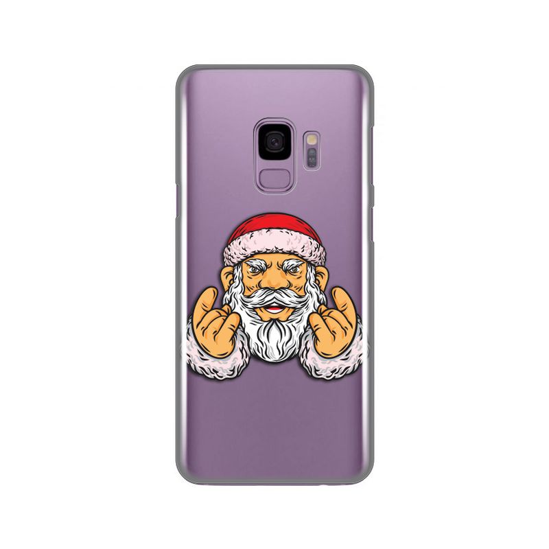 Maskica Silikonska Print Skin za Samsung G960 S9 Rock And Roll Santa