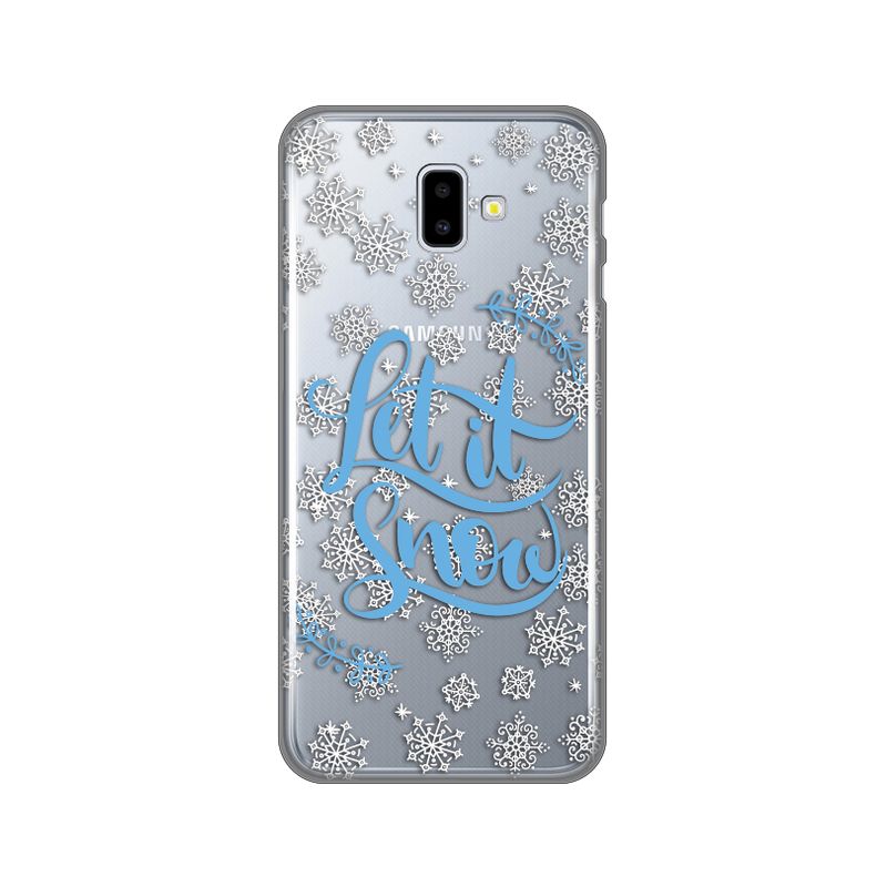 Maskica Silikonska Print Skin za Samsung J610FN Galaxy J6 2018 Plus Let It Snow