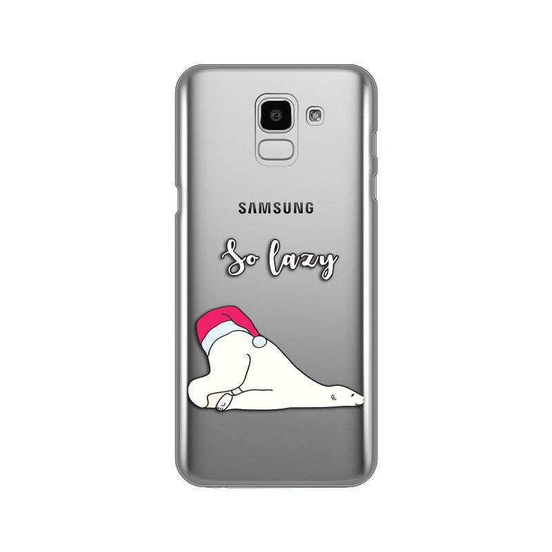 Maskica Silikonska Print Skin za Samsung J600F Galaxy J6 2018 (EU) So Lazy